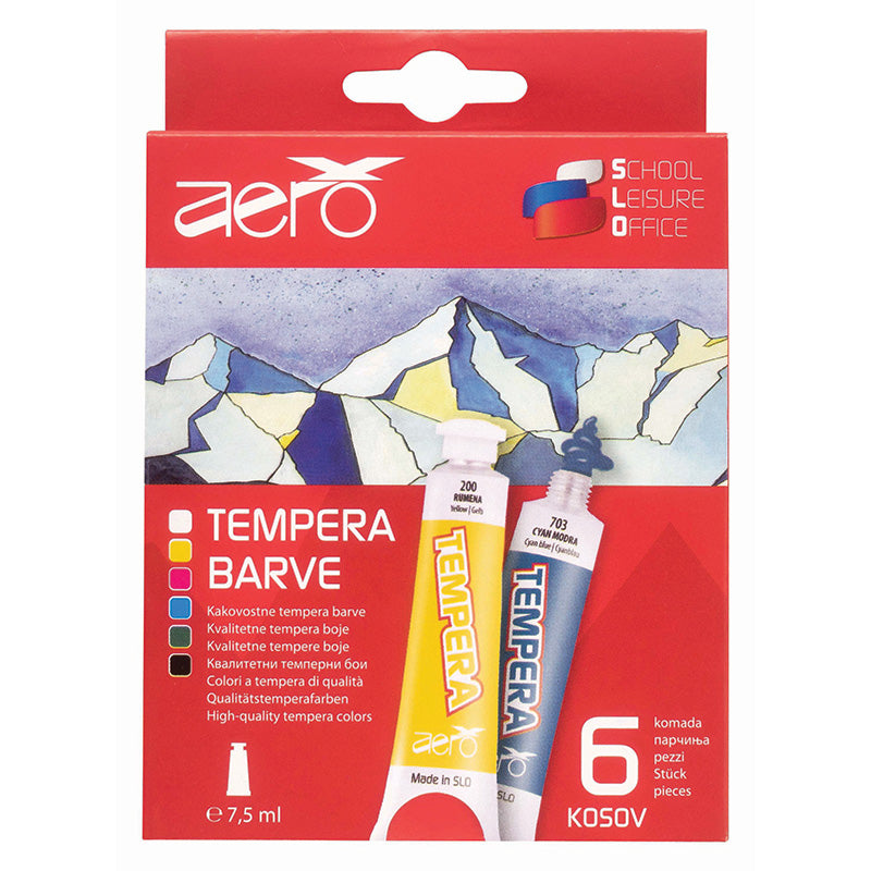 Aero Tempera Set 6Pcs – TALENS-AMARE